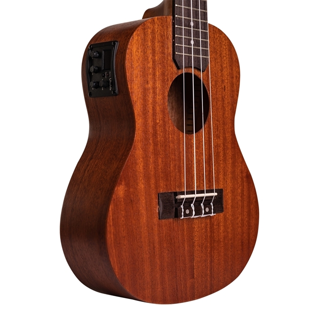 Ukulele Concerto Elétrico Malibu 23SE 23 Sapele com Bag - Ukulele ...
