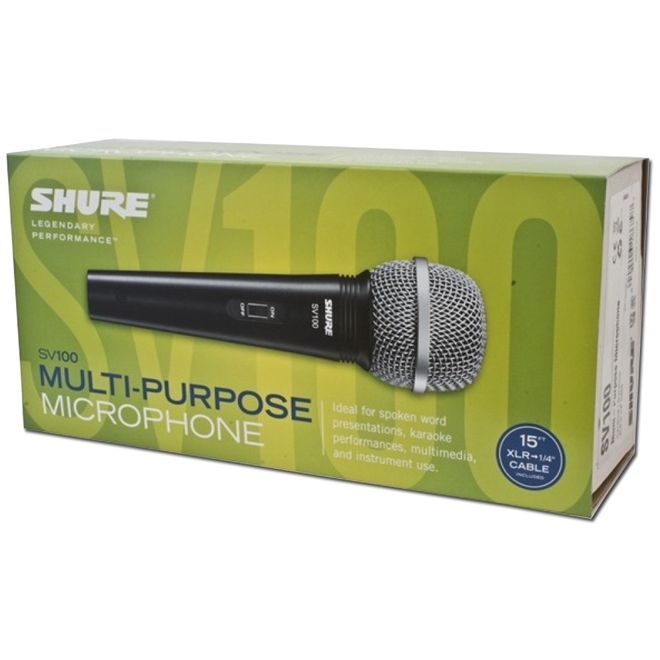Microfone Shure SV-100 - Microfone Shure SV-100 - SHURE