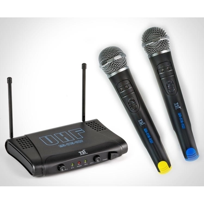 Microfone sem Fio (Mão) TSI MS-215 UHF - Microfone sem Fio (Mão) TSI MS ...